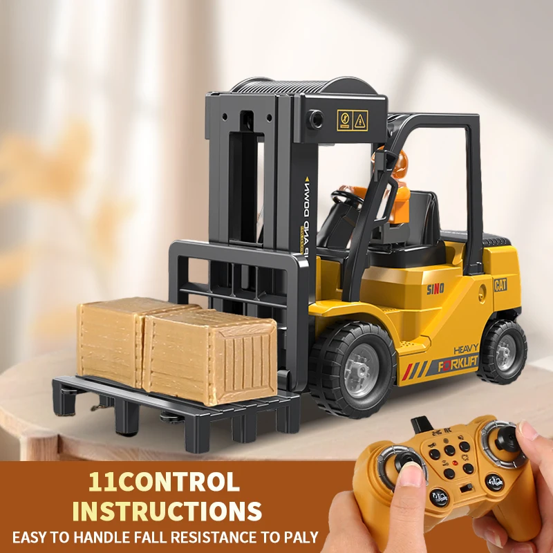 Remote-Control-Forklift-Truck-2-4G-RC-Toy-Gift-Auto-LED-Light-With ...