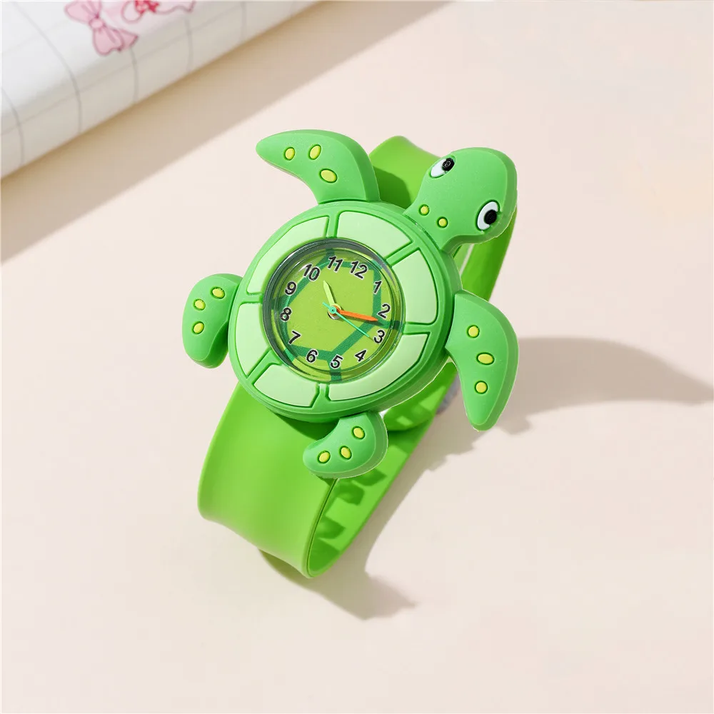 Sea-turtles-Animals-children-watch-Green-Cute-Kid-Silicone-Wristwatch ...