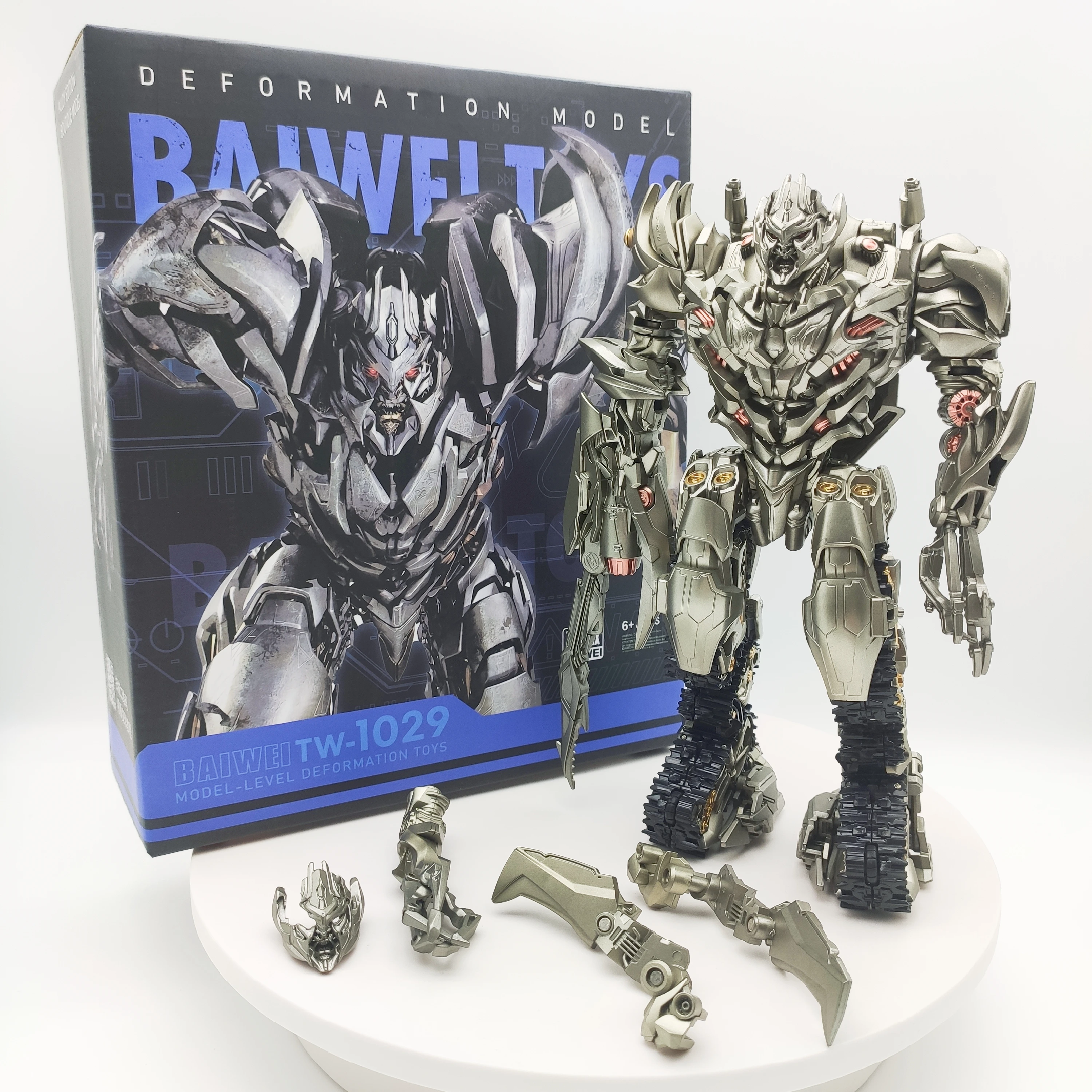 NEW-BAIWEI-Transformation-TW1029-TW-1029-Megatank-Movie-Metal-Coating ...