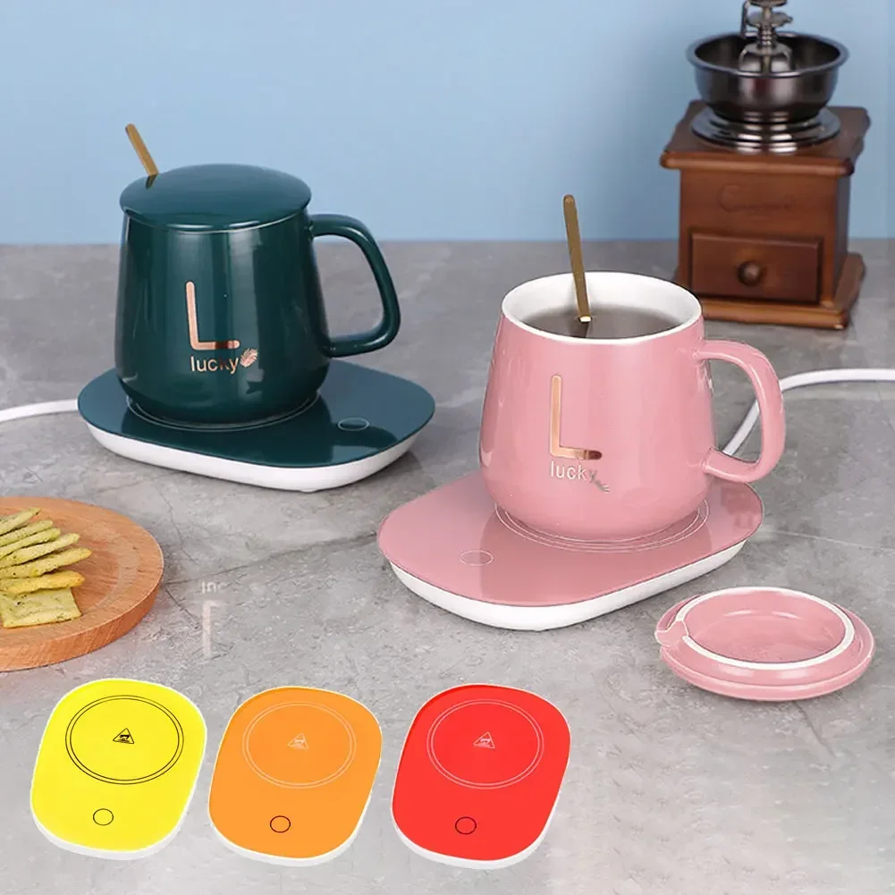 Mini-Electric-Mug-Warmer-Home-Office-Desktop-Cup-USB-Powered-Mug-Warmer ...