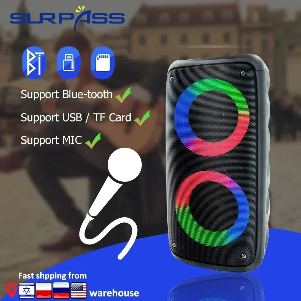 Dual-4inch-Jbl-speaker20W-Outdoor-portable-jbl-bluetooth-speakers ...