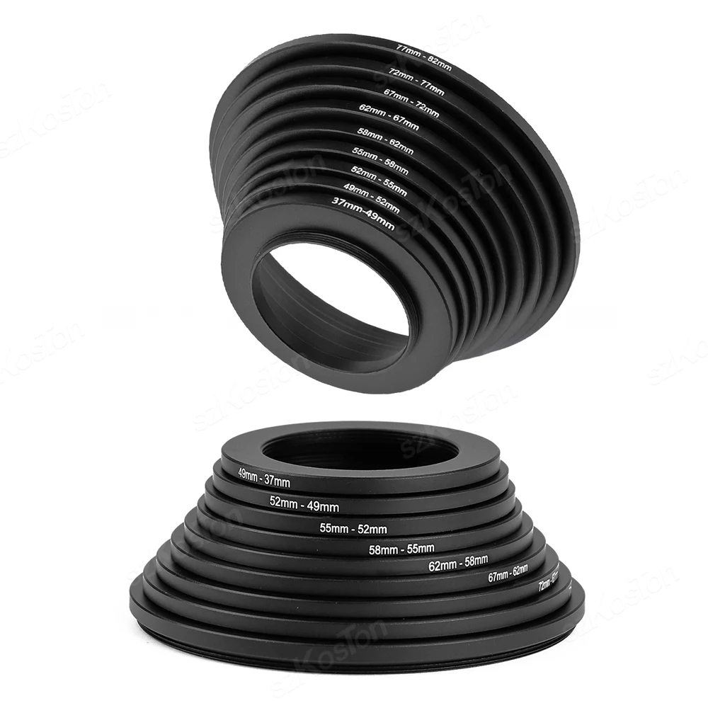 18pcs-Camera-Lens-Filter-Step-Up-Down-Ring-Adapter-Metal-Filter-Adapter ...