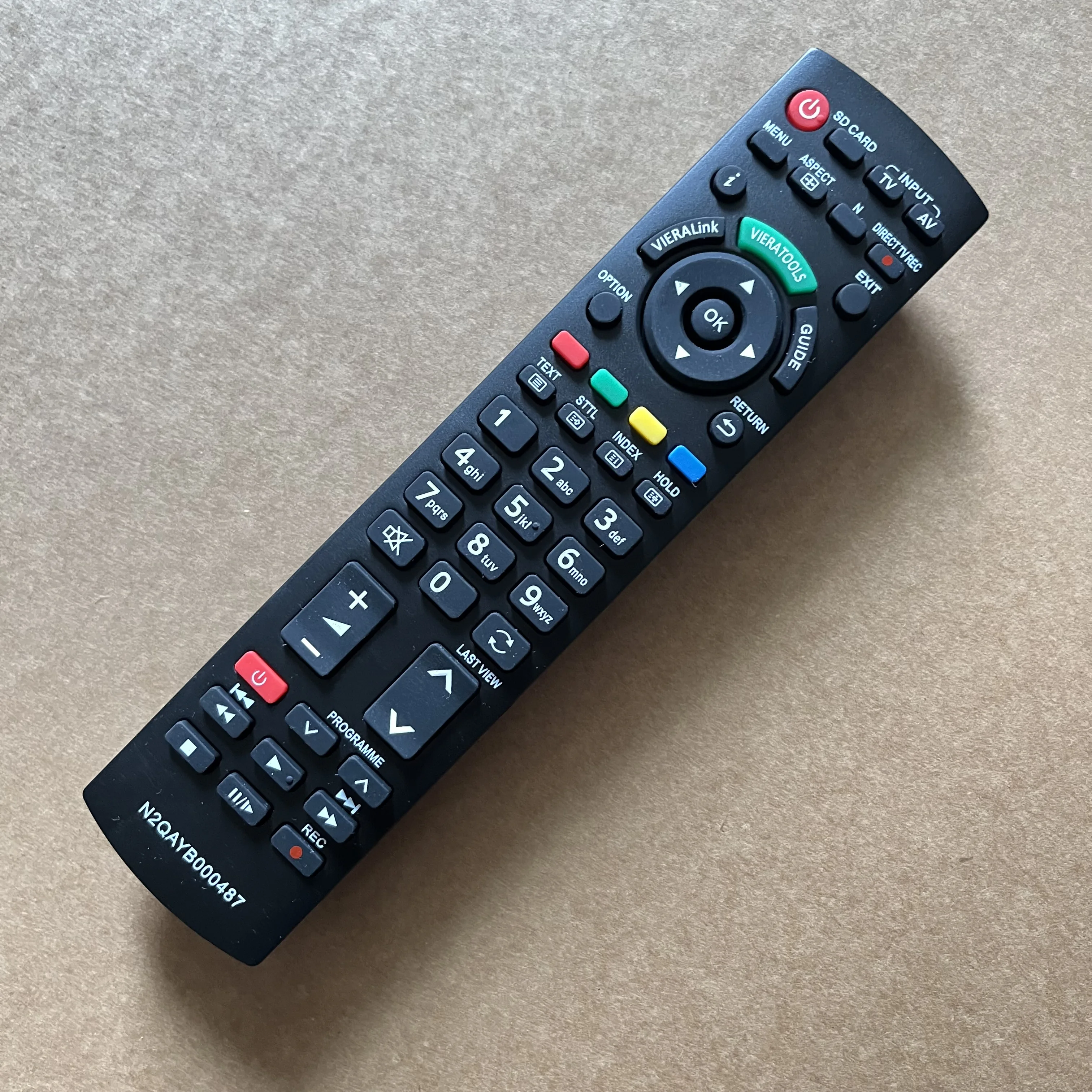 Panasonic Tv Remote Control N2qayb000753 | Panasonic N2qayb000487 ...