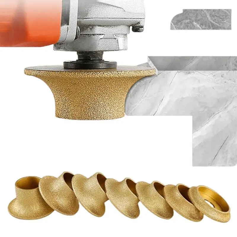 1PC Dia 3Inch 75mm Diamond Grinding Wheel French Edge Abrasive Brazing ...