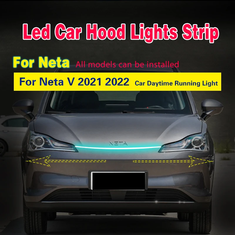 สำหรับ Neta V 2022 Scan ราคาเริ่มต้นที่ LED รถไฟกระโปรงตกแต่ง Ambient โคมไฟกันน้ำแบบยืดหยุ่นรถ ...