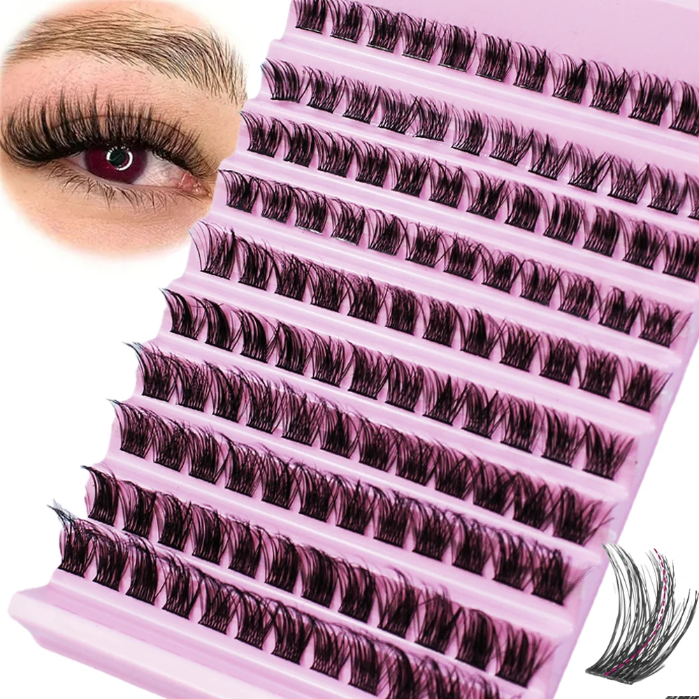 Lash-Clusters-120pcs-Cluster-Lashes-8-16mm-Individual-Lashes-Natural ...