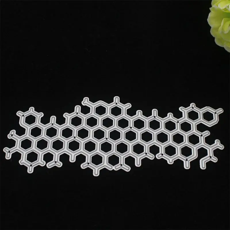 Honeycomb-Metal-Cutting-Dies-Lace-Die-Cuts-Embossing-Script-Die ...