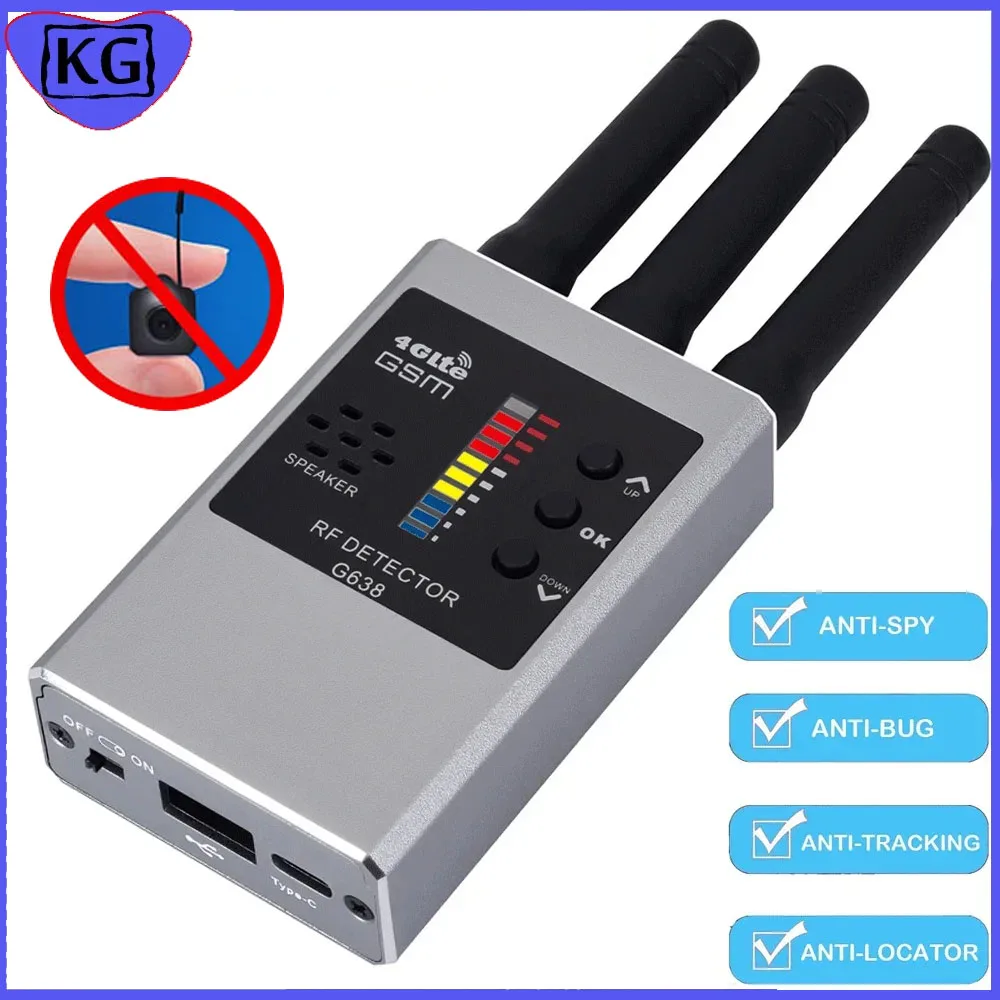 RF-Signal-Wifi-Hidden-Camera-Detector-Listen-Sweeper-Cell-Phone-Bug-Spy ...