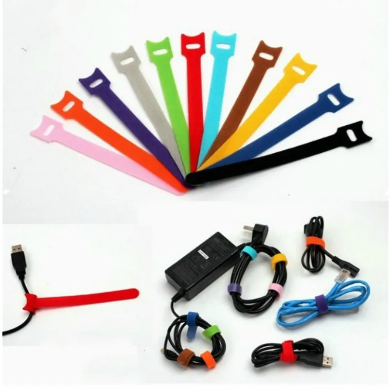 Cable Ties Organizer Fastener | Wire Cable Ties Organizer | Adhesive ...