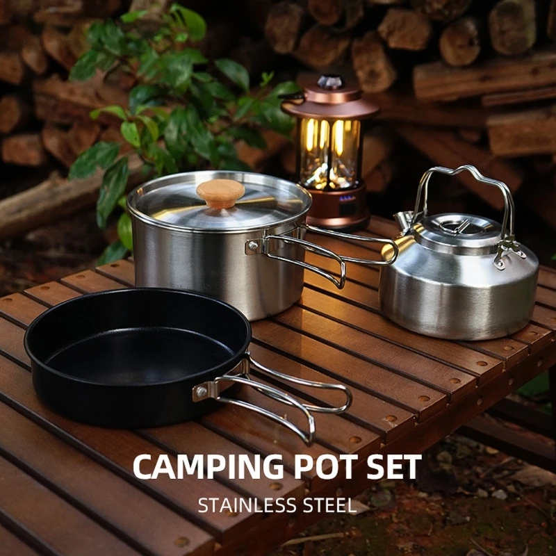 Kit-Panelas-de-Acampamento-em-Alum-nio-Conjunto-de-Cozinha-Outdoor ...