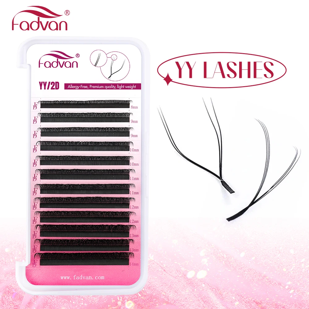 FADVAN-YY-Shape-Lashes-2D-0-07-Faux-Mink-C-D-8-15mm-Natural-Soft ...