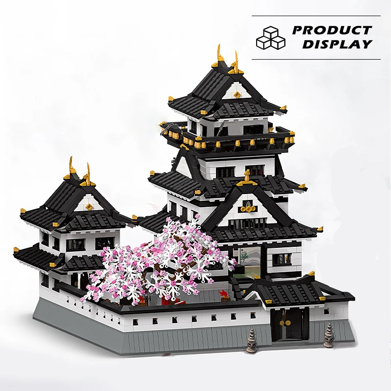 Kakamoto-Castelo-Modular-Building-Blocks-Castelo-Himeji-Big-Model-Set ...