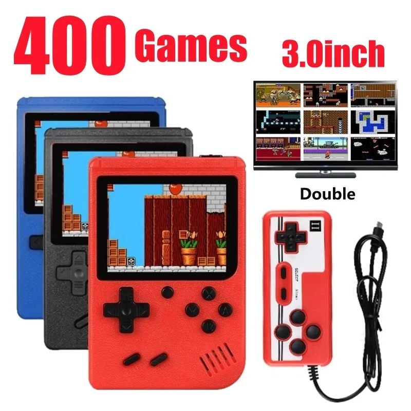 Портативная игровая консоль в стиле ретро, 8-битное игровое устройство ...