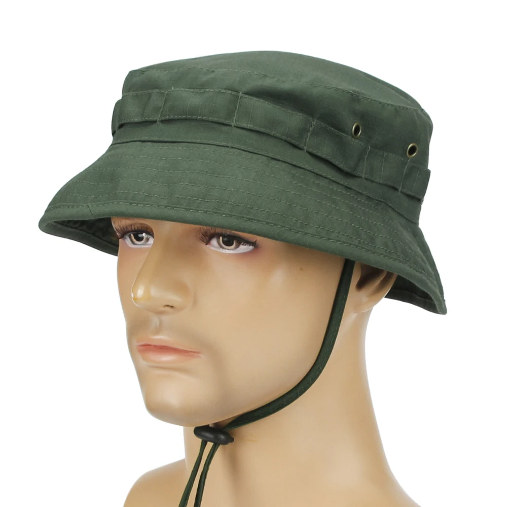 Camouflage-Boonie-Hat-Outdoor-Hiking-Fishing-Hunting-Camo-Bucket-Hat ...