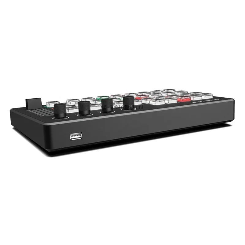 2025 USB 8-Channel MIDI Control Video Switcher OBS Recording Broadcast ...