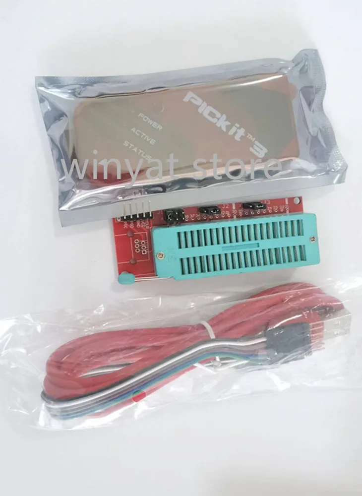 1 Juego de pickit3, programador PIC, emulador, depurador KIT3 más fuerte que ICD2, KIT2 steady ...