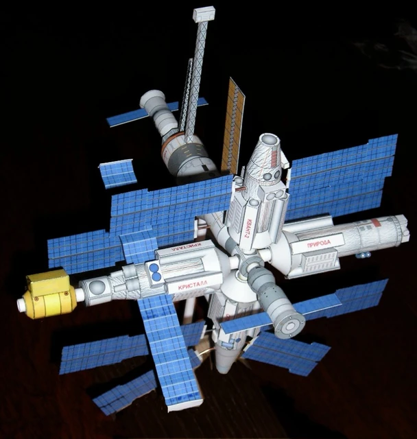 International Space Station Paper Model