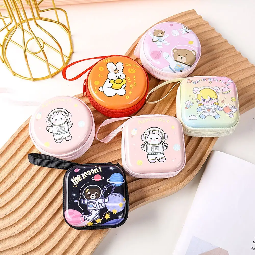 Round-Square-Bear-Women-Wallet-Students-Gift-Headset-Bag-Bunny-Earphone ...