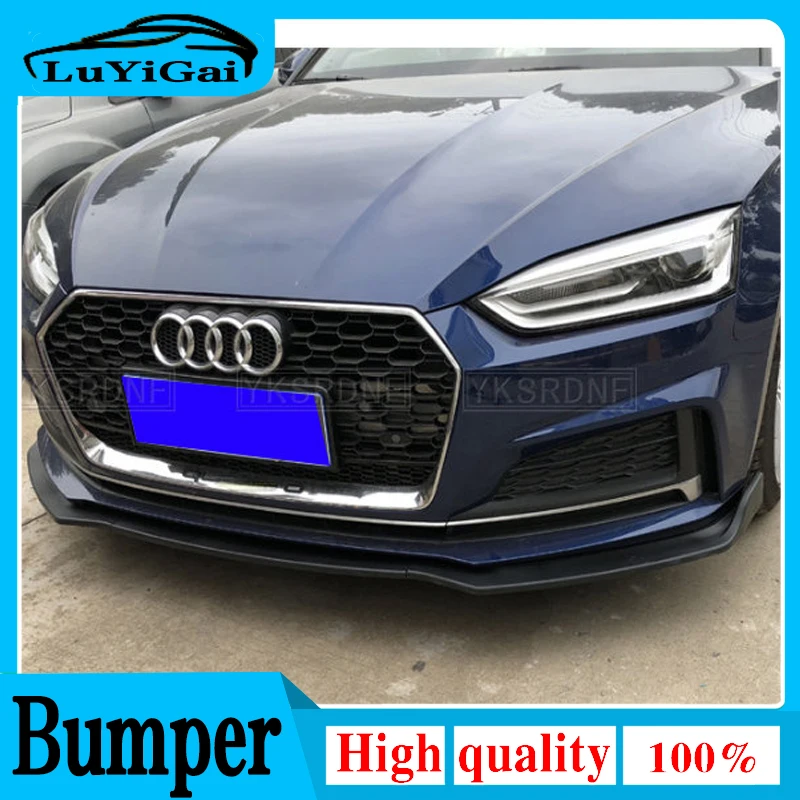 Car Front Bumper Lip Car Front Bumper Canard Lip Splitter Body Shovels ...