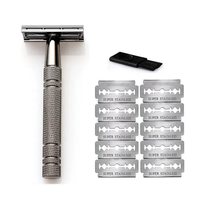 1 Set Vintage Classic Double Edge Safety Razor for Mens Shaving&Womens ...