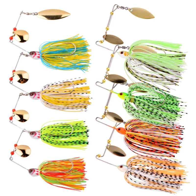 4pcs-8Pcs-Fishing-Lure-Wobbler-Lures-Spinners-Spoon-Bait-For-Pike-Peche ...