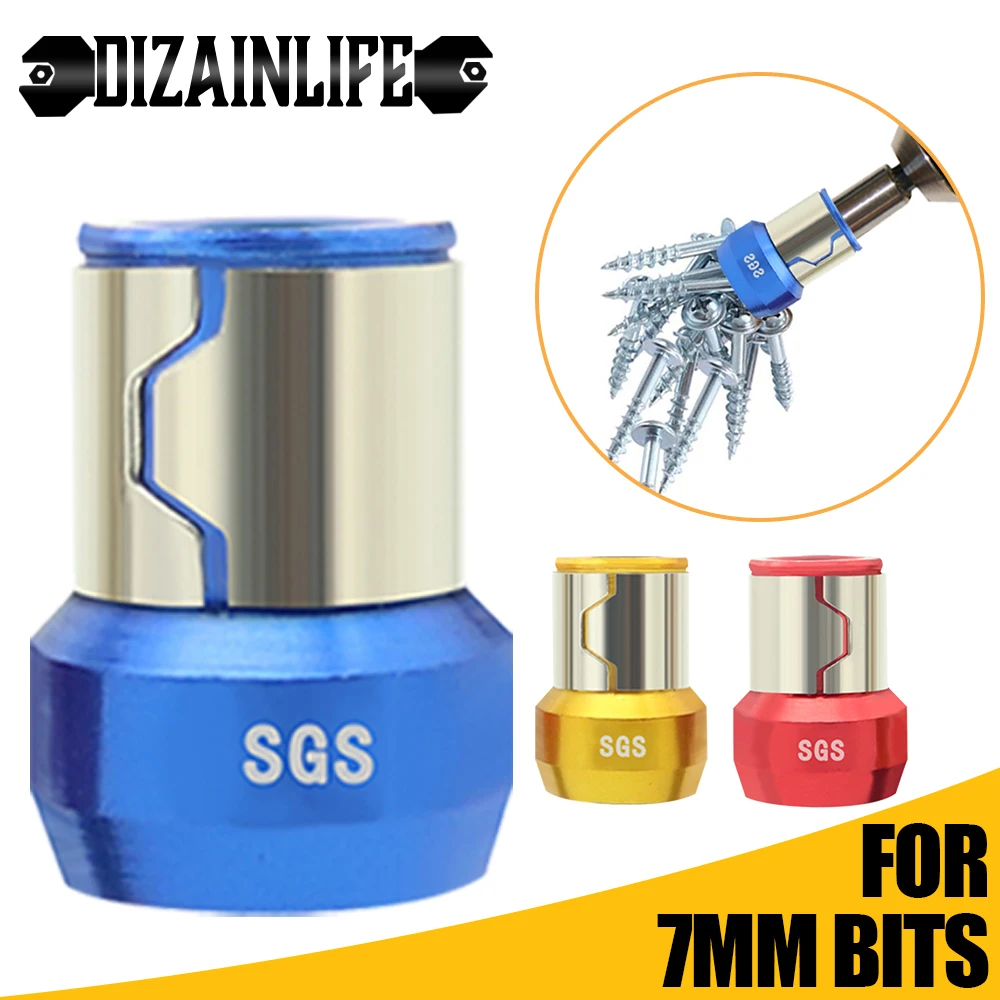 DIZAINLIFE-Magnetic-Bit-Holder-Alloy-Electric-Screwdriver-Head-Magnetic ...