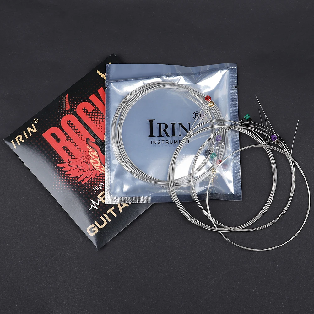 IRIN E680 Electric Guitar Strings 1-6 Stainless Steel Wire Strings ...