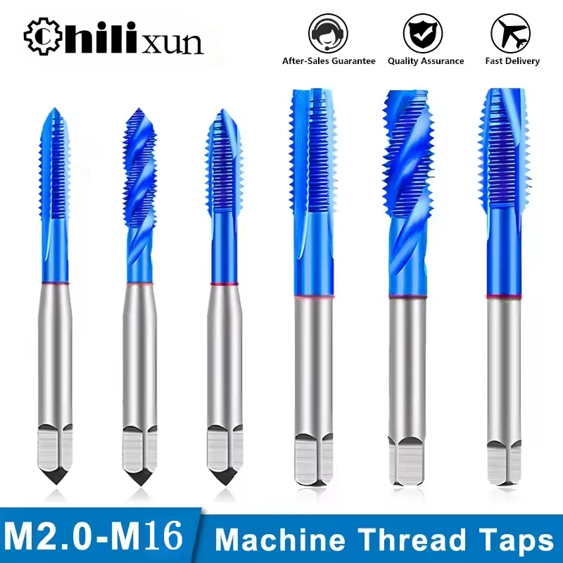HILIXUN HSS Titanium Coating Screw Tap Drill Bit M2 M3 M4 M5 M6 M8 M10 ...