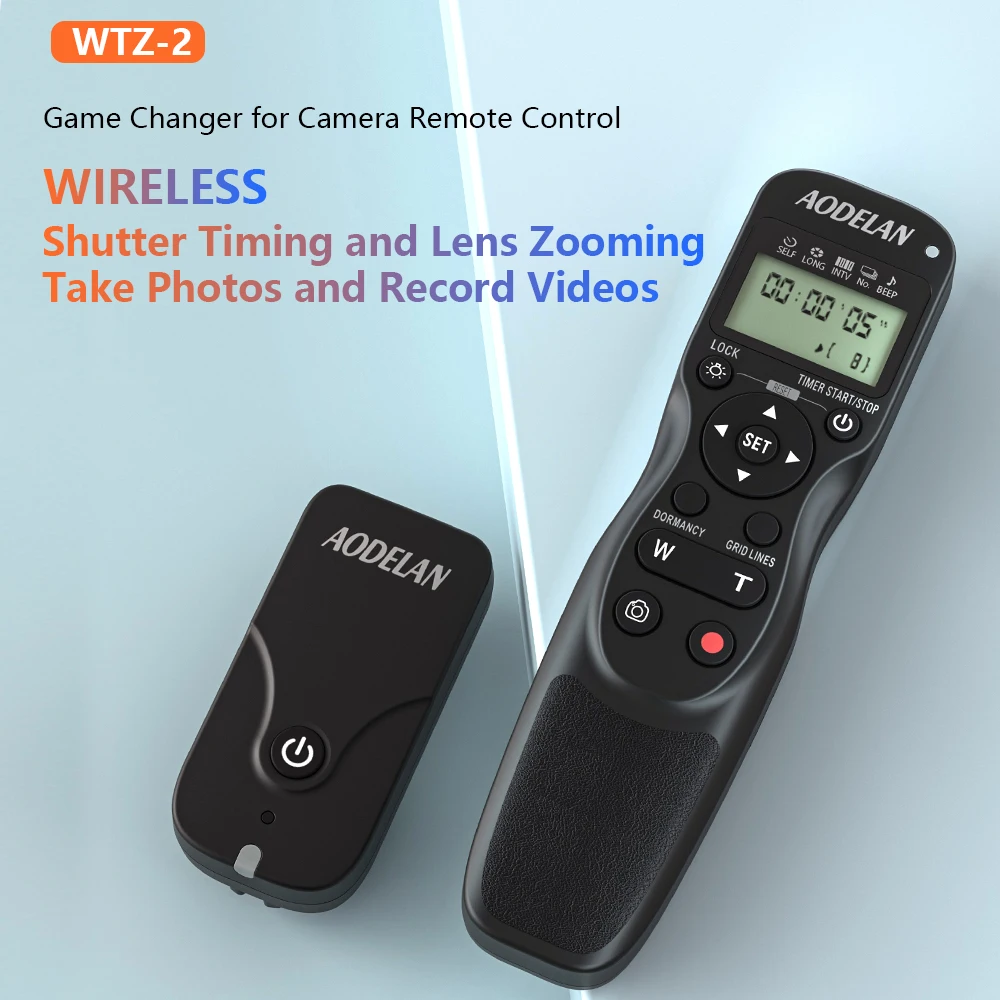 Camera-Wireless-Shutter-Release-with-Zoom-Timer-Remote-Control-for-Sony ...
