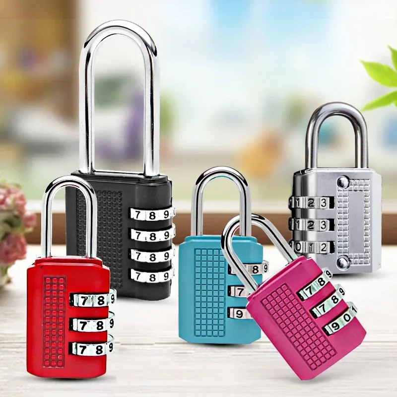 Home-decoration-code-lock-Password-Padlock-Cute-Padlock-Metal-Key ...