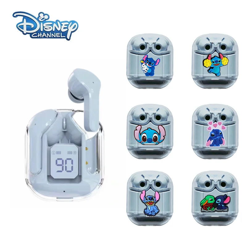 New-Disney-Stitch-HIFI-Sound-LED-Digital-Display-Bluetooth-Earphones ...