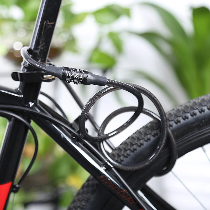 Bike-Accessories-Bicycle-Bike-Lock-Anti-theft-Password-MTB-Road-Bike ...