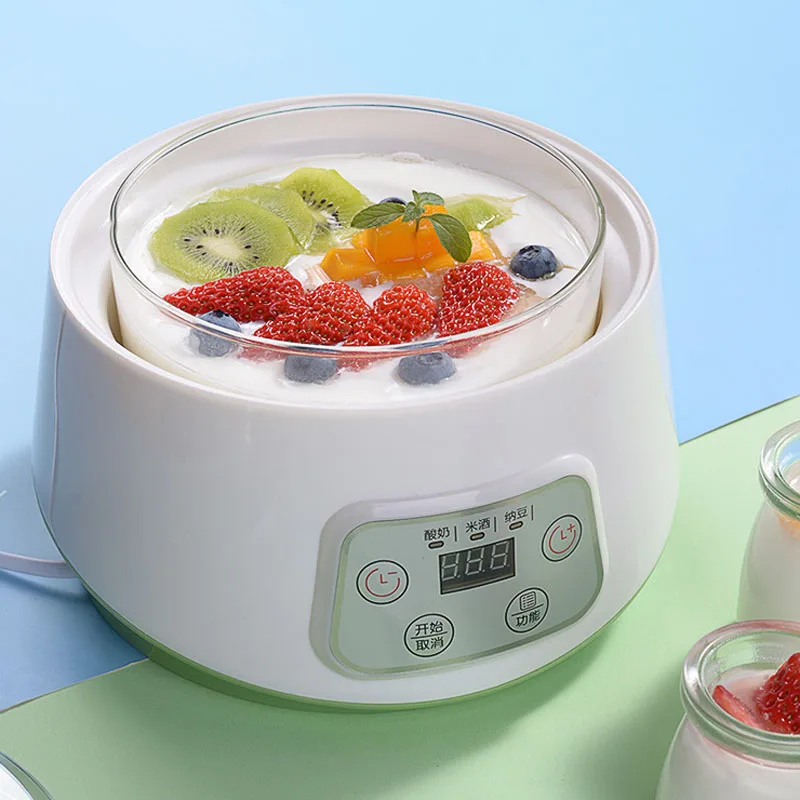 Electric-Yogurt-Maker-Automatic-Fermenter-Yoghurt-Ceramic-Container ...