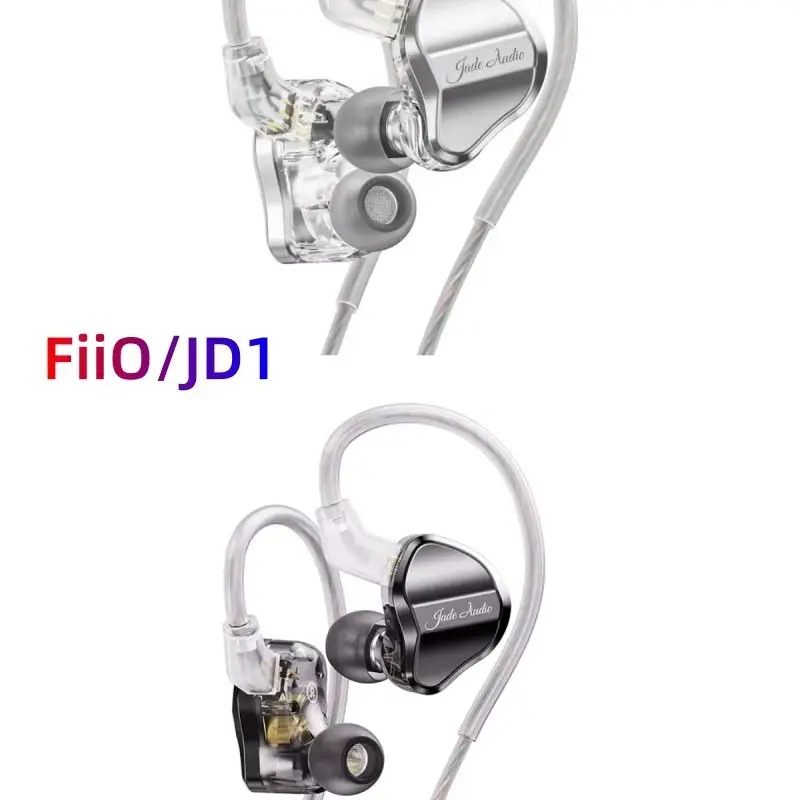 New /JD1 single action loop in ear earphones Harman curve HIFI earplugs ...
