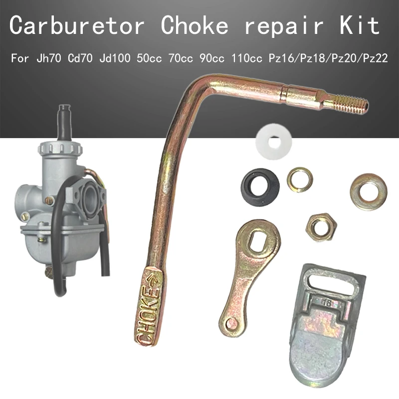 Carburetor Choke repair Kit For Jh70 Cd70 Jd100 50cc 70cc 90cc 110cc ...