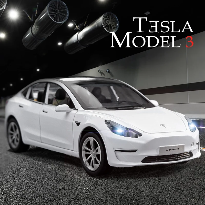 Tesla Model 3 Simulation | Alloy Car Model Diecasts | Tesla Model 3 ...