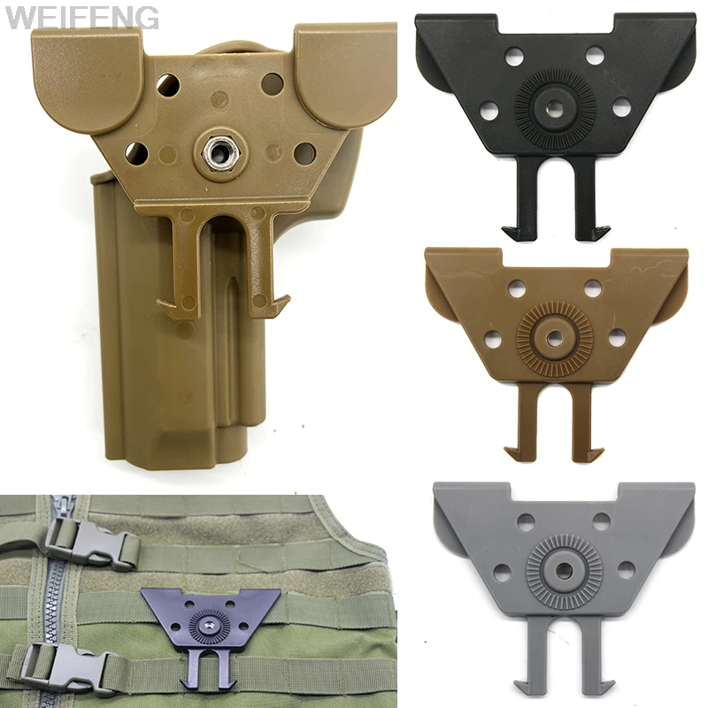 Tactical-Gun-Holster-Molle-Platform-Adapter-for-Glock-17-Beretta-M9 ...