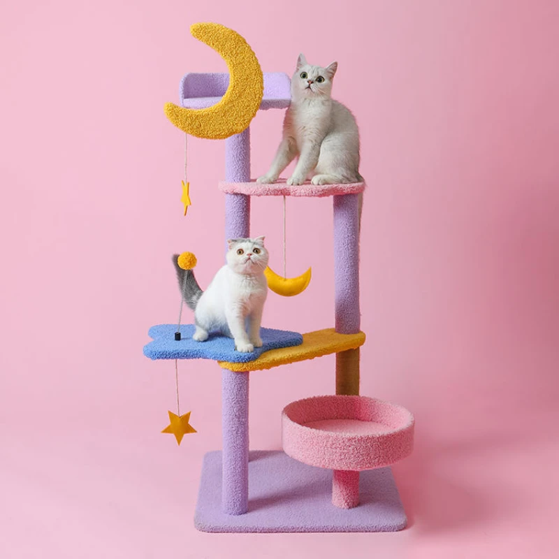 2-in-1-New-cat-scratcher-bed-for-cats-diving-tower-training-supplies ...