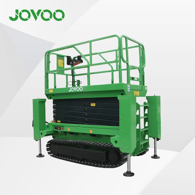 MORN-6m-14m-Hydraulic-Electric-Self-Propelled-Scissor-Lift-Rough ...