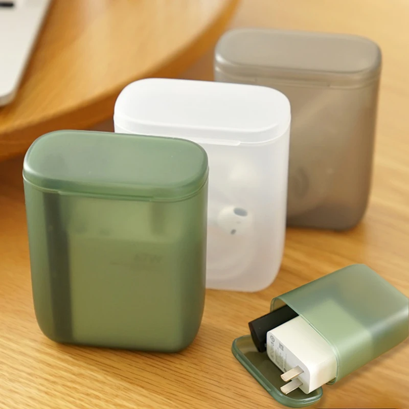 New-Portable-Data-Cable-Storage-Box-Wired-Earphone-Charger-Wire-U-Disk ...