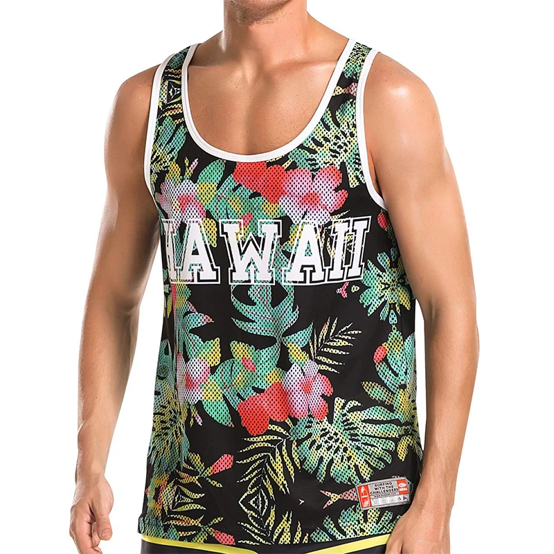 3D-Printed-Hawaii-Vacation-Tank-Top-Gym-Clothing-Men-Summer-Streetwear ...