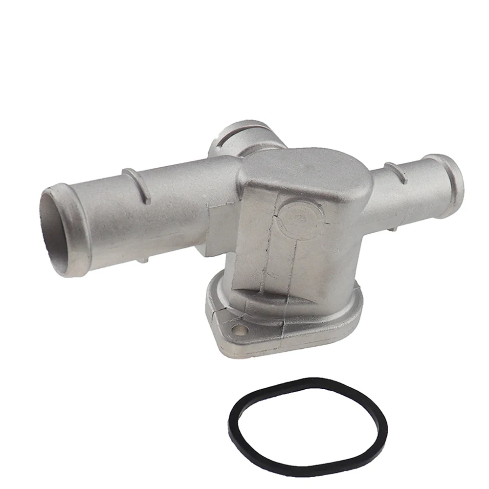 06A121132AM-Aluminium-Thermostat-Housing-Coolant-Hose-Flange-Radiator ...