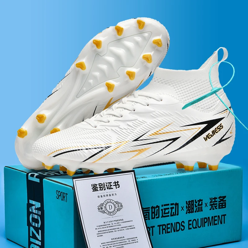 Professional Football Boots Man Soccer Shoes Adult's Society Outdoor ...