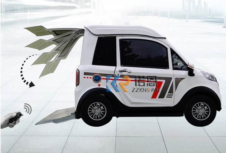 Four-Wheel-Mobility-Scooter-Electric-Car-for-Disabled-People-in ...