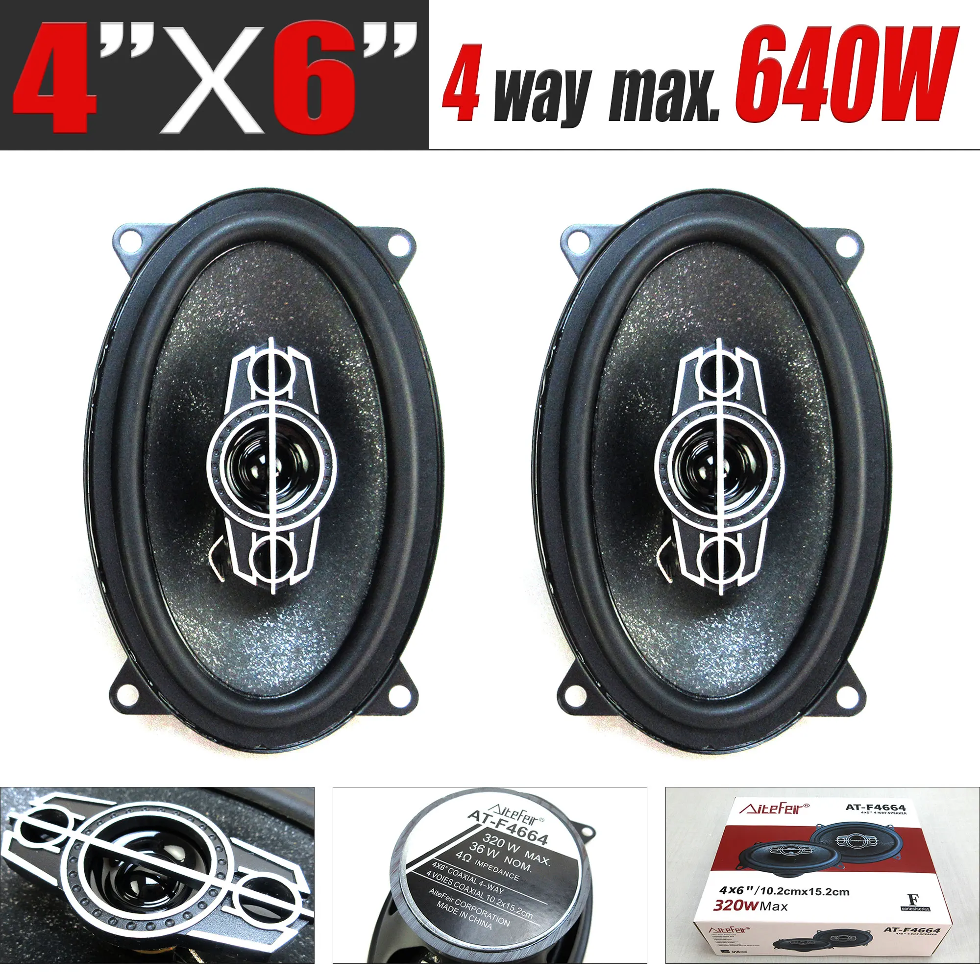 2pcs-4X6-Inch-640W-4-Way-Car-HIFI-Coaxial-Speaker-Car-Door-Audio-Music ...