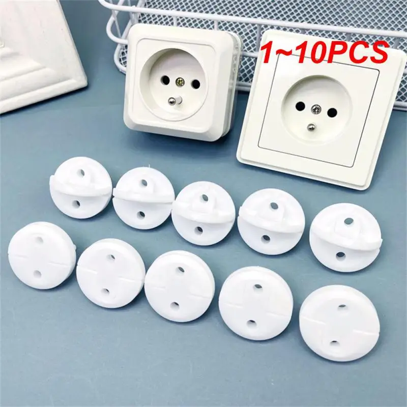 1-10PCS-Safety-Plug-Plug-Protective-Cover-Two-hole-Plug-Protection ...