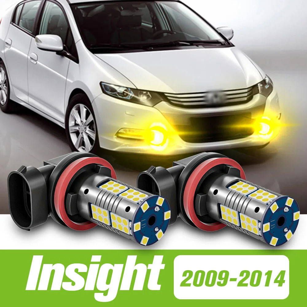 2pcs-For-Honda-Insight-2009-2014-LED-Fog-Light-2010-2011-2012-2013 ...