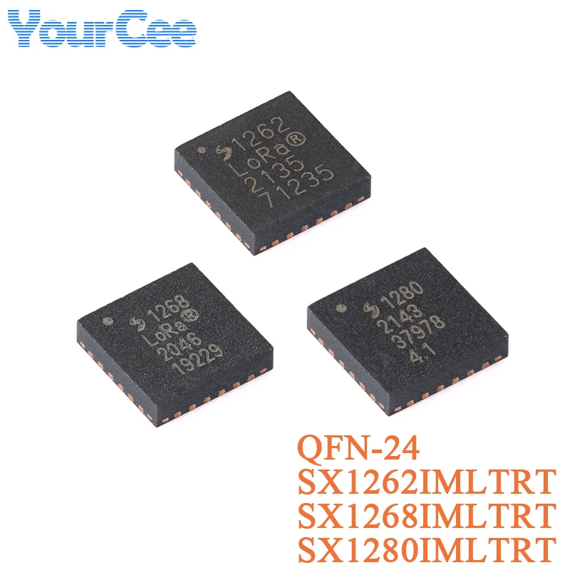 SX1262-SX1268-SX1280-SX1262IMLTRT-SX1268IMLTRT-SX1280IMLTRT-QFN-24-Long ...