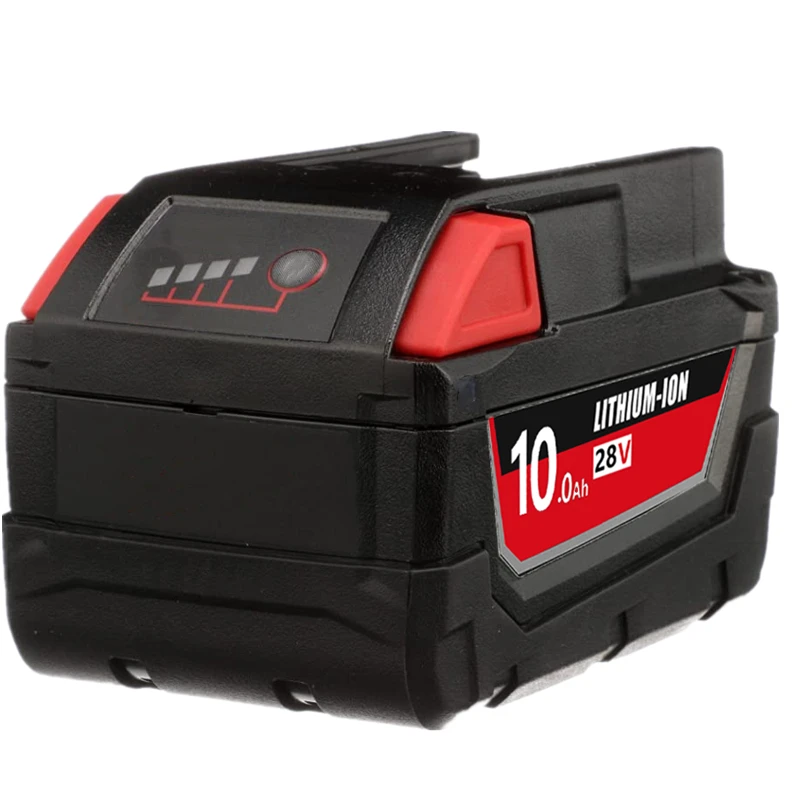 1 2PC 28V 10.0 Ah Replacement Battery High Power Lithium Ion Battery ...