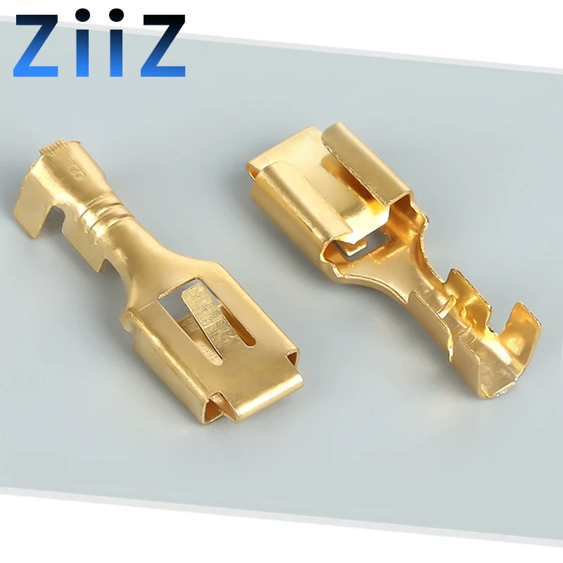 50Pcs-6-3-mm-Automotive-Crimp-Terminal-Male-Spade-Connector-Brass-Pins-ZiiZ-Auto-Splice-Wire.jpg
